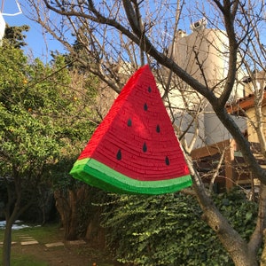 Watermelon Pinata, Watermelon Party Decoration - Etsy