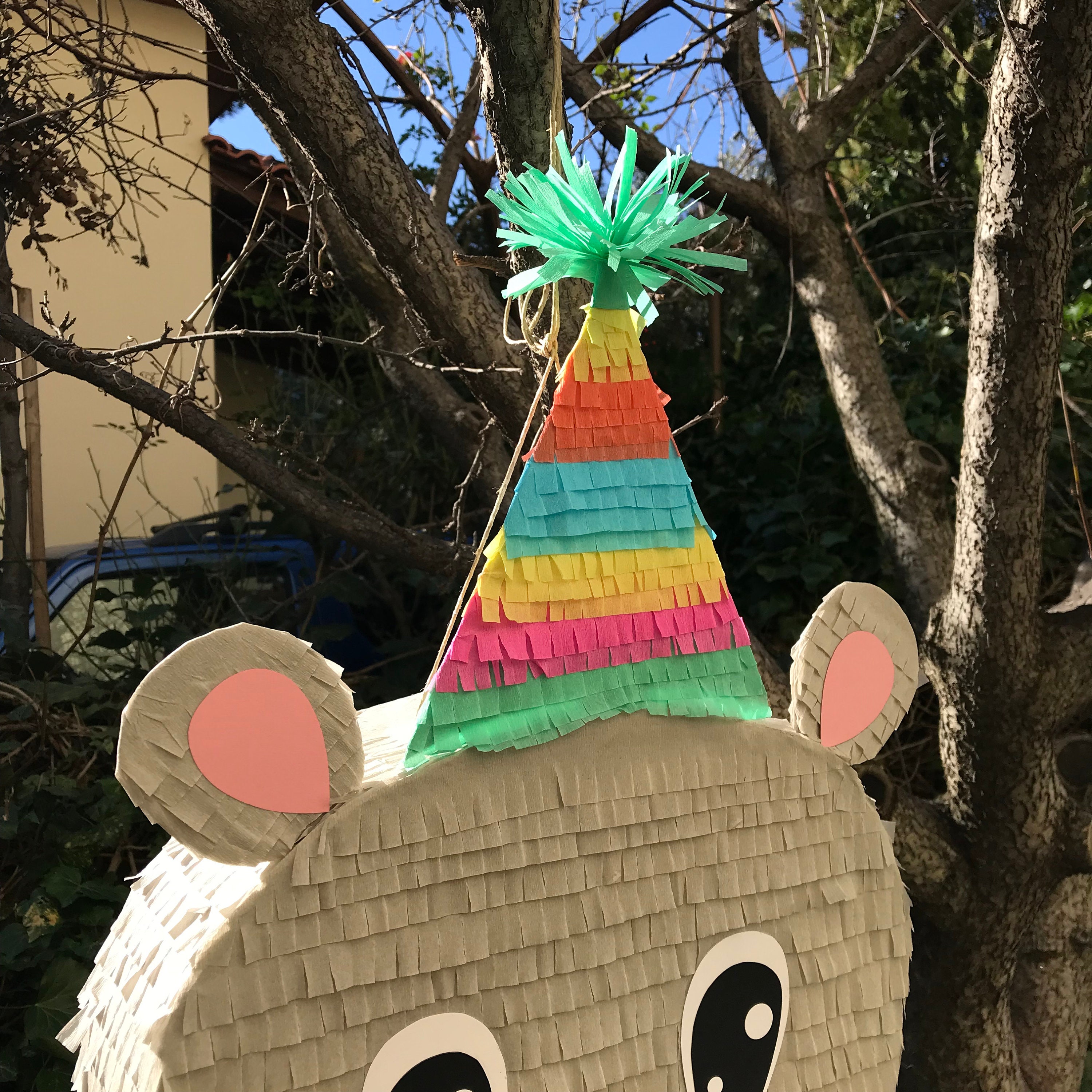 Hippo Birthday Pinata, Hippo Carnival Pinata, Hippopotamus Pinata ...