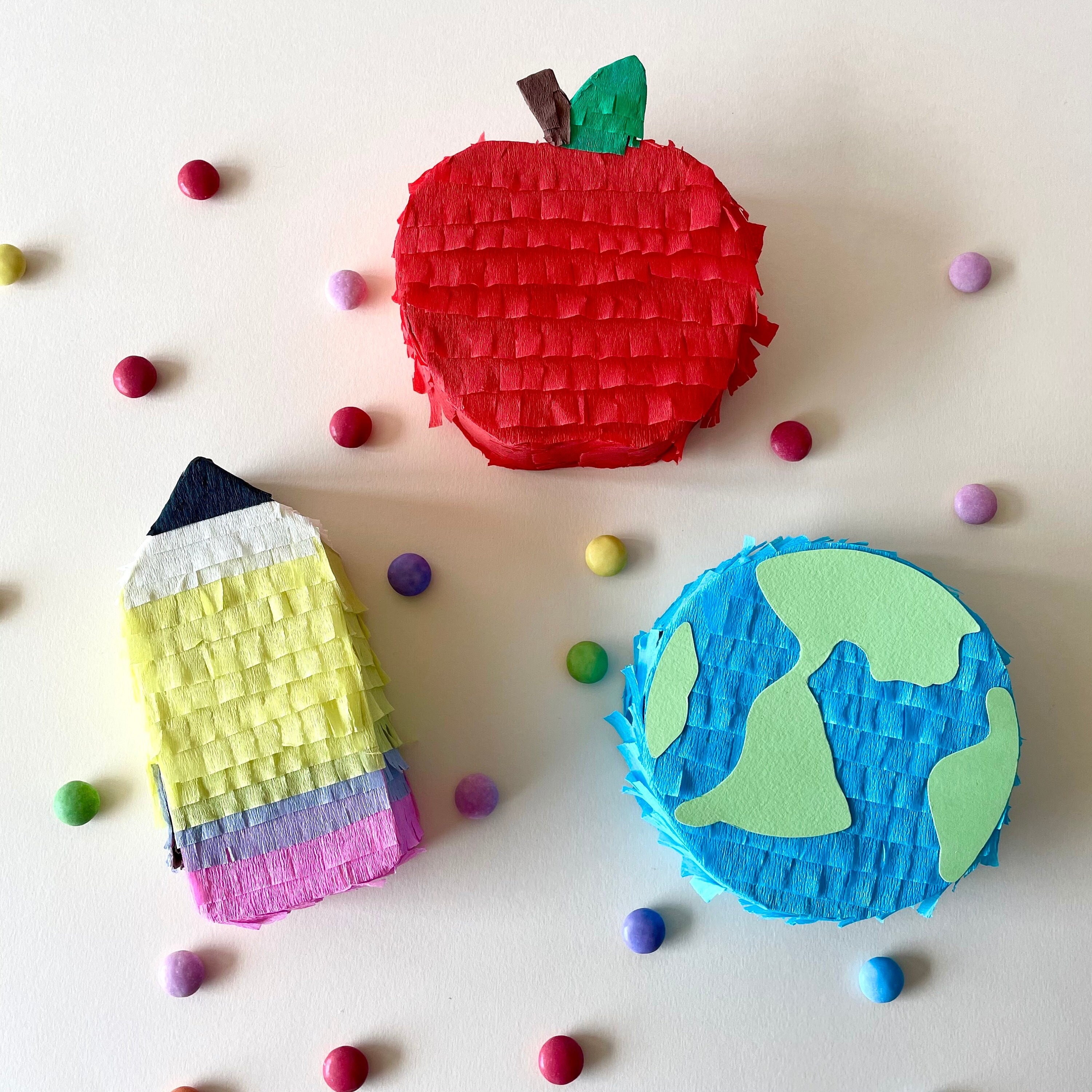 Back to School Mini Pinatas, School Party Favors, School Treats, First ...