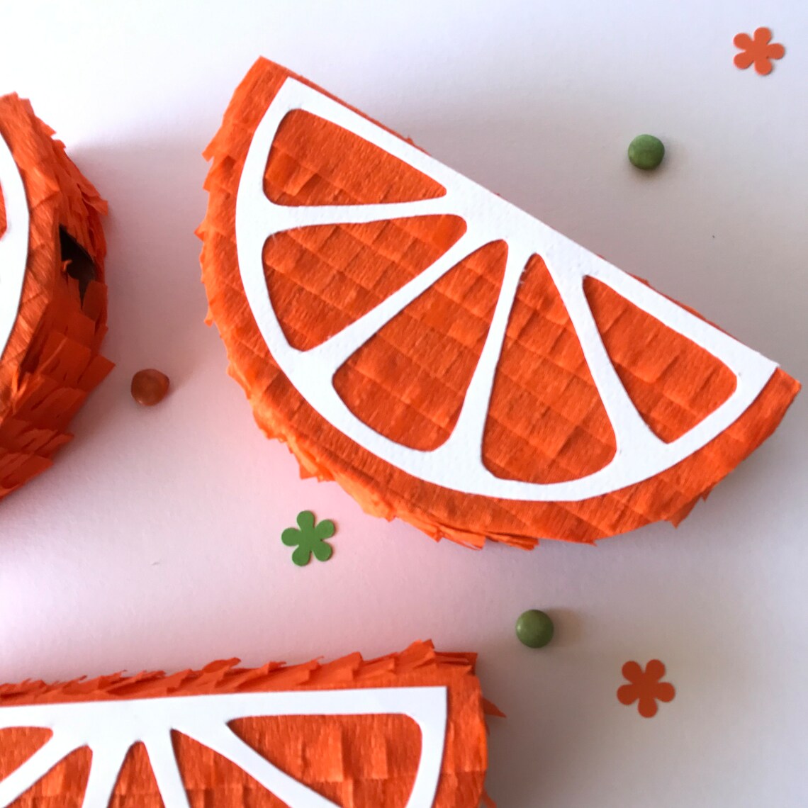 Orange Slice Mini Pinata - Etsy