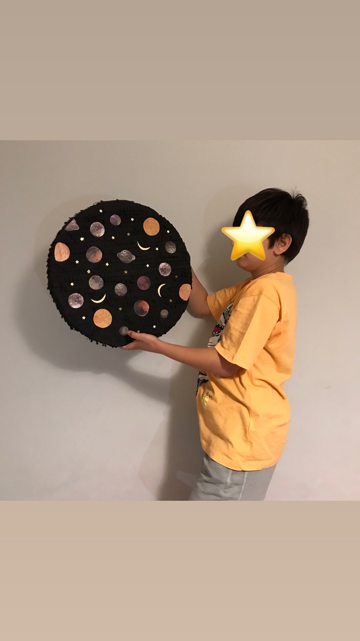 Space Pinata Space Centerpiece Outer Space Decoration - Etsy