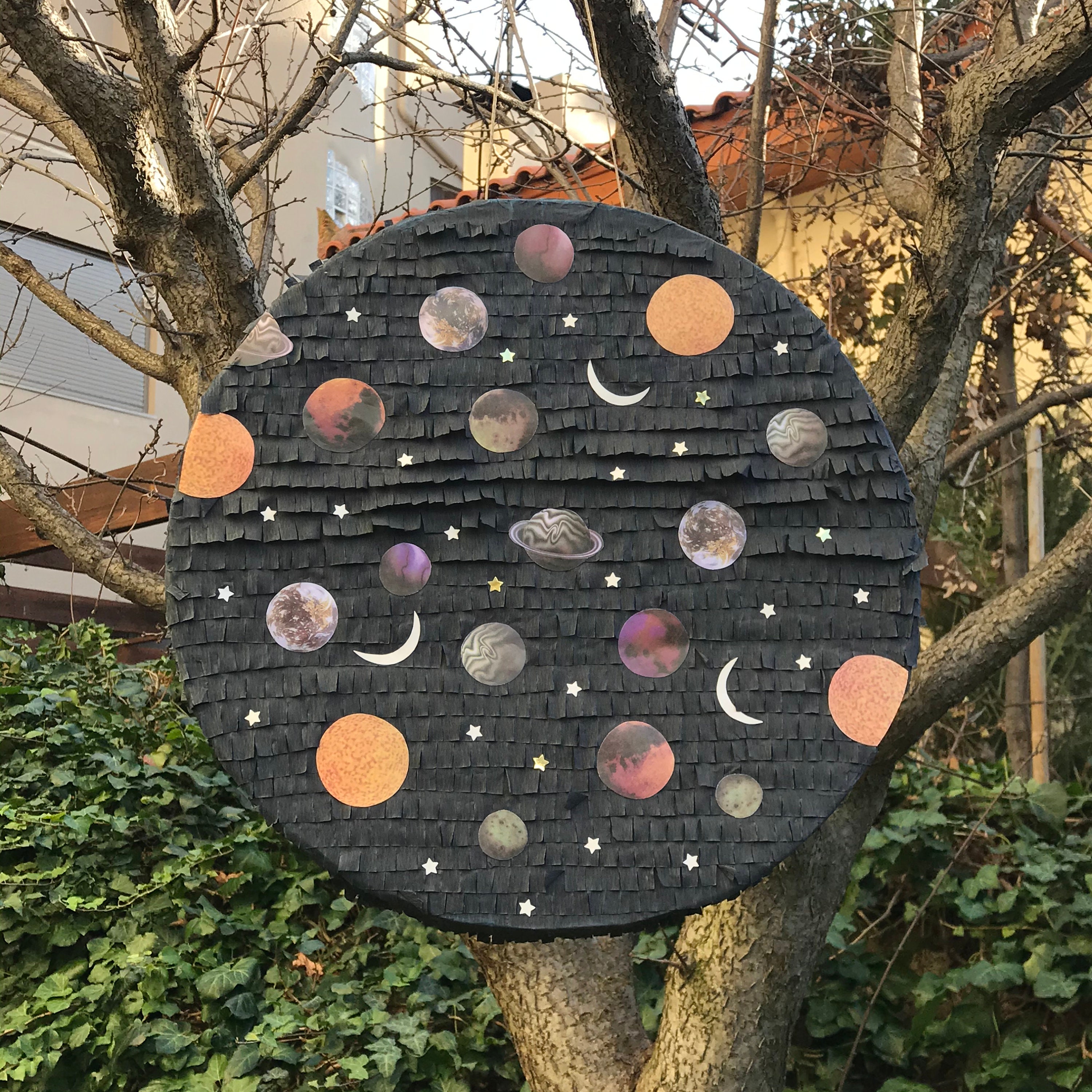 Space Pinata, Space Centerpiece, Outer Space Decoration - Etsy