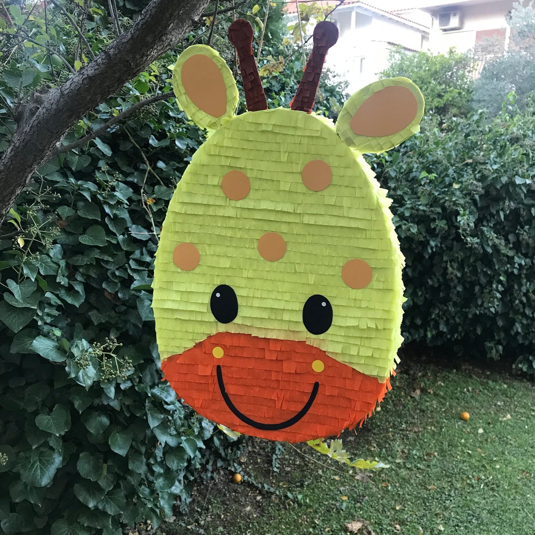 Giraffe Pinata for Safari Themed Birthday Parties, Jungle Baby Showers ...