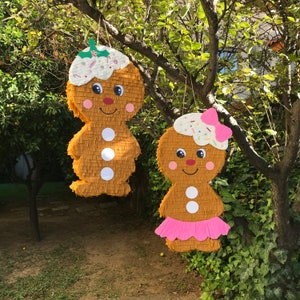 Christmas Gingerbread Cookie Pinata - Etsy