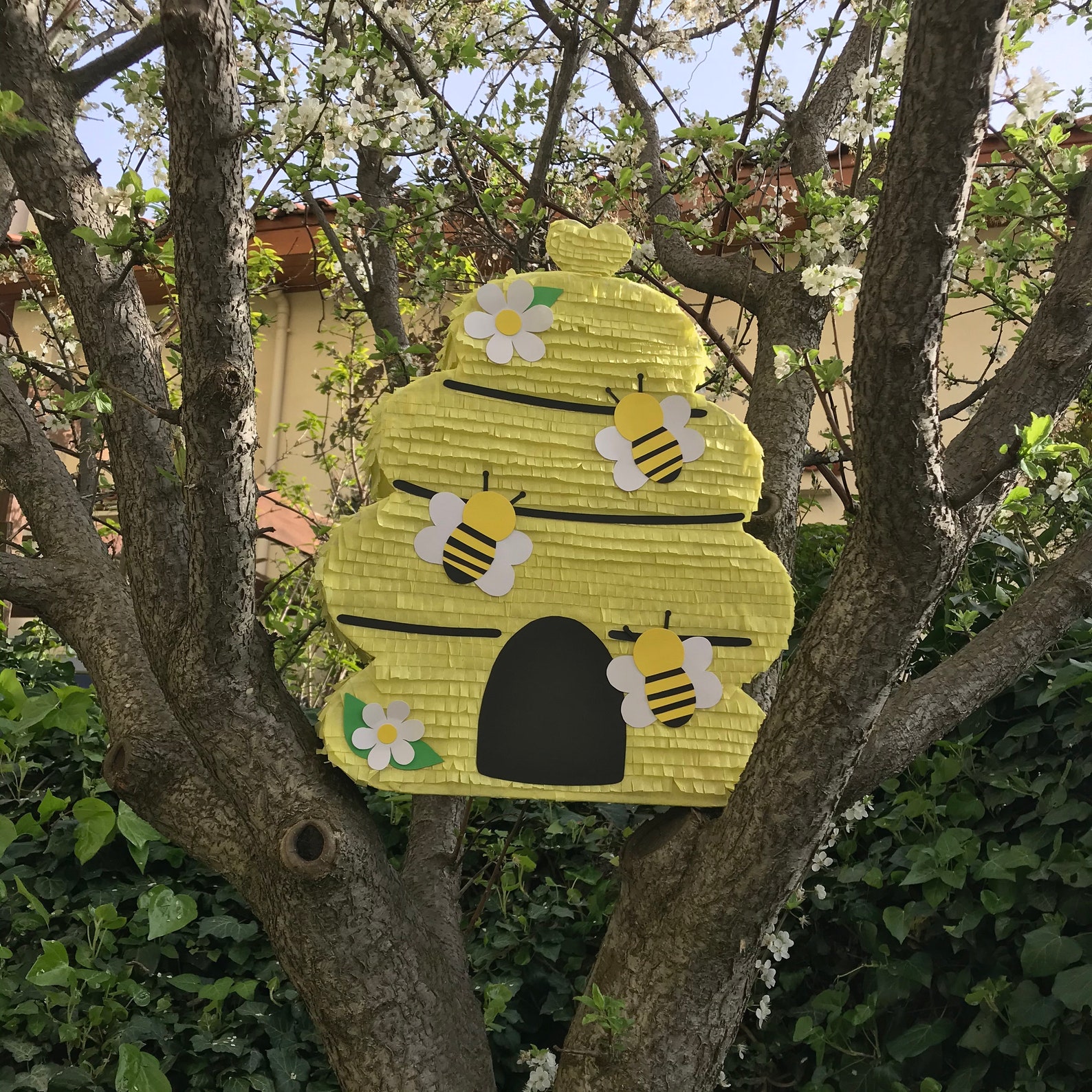 Honey Bee Hive Pinata, Bee Gender Reveal Pinata - Etsy