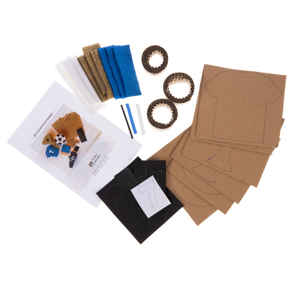 DIY Soccer Mini Pinata Kit, Make Your Own Soccer Party Favors - Etsy