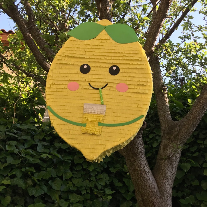 Lemon Pinata: Handcrafted Party Decoration - Etsy