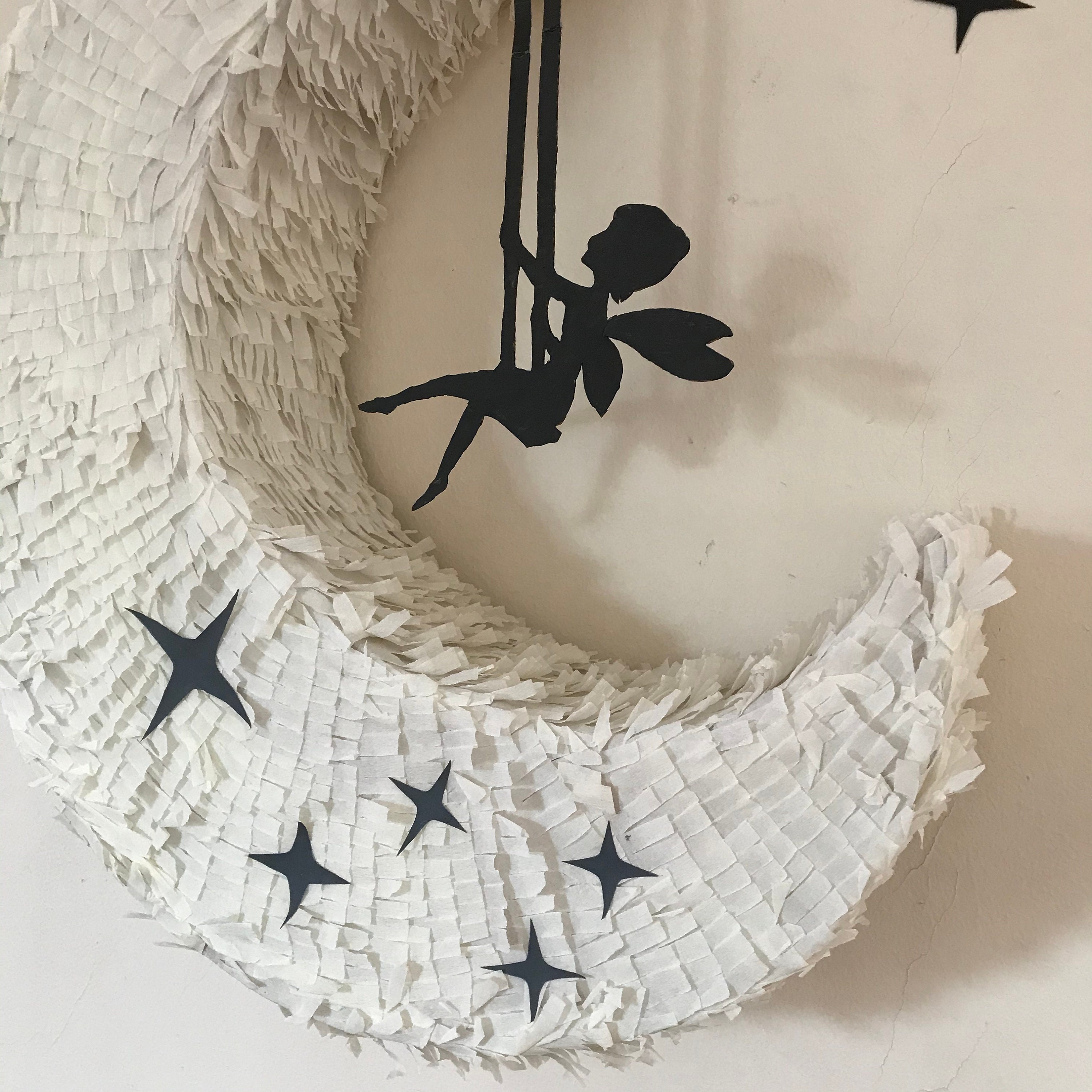 Moon Pinata With a Fairy - Etsy Denmark
