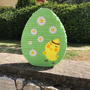 Easter Egg Chicken Pinata: Spring Party Decoration - Etsy
