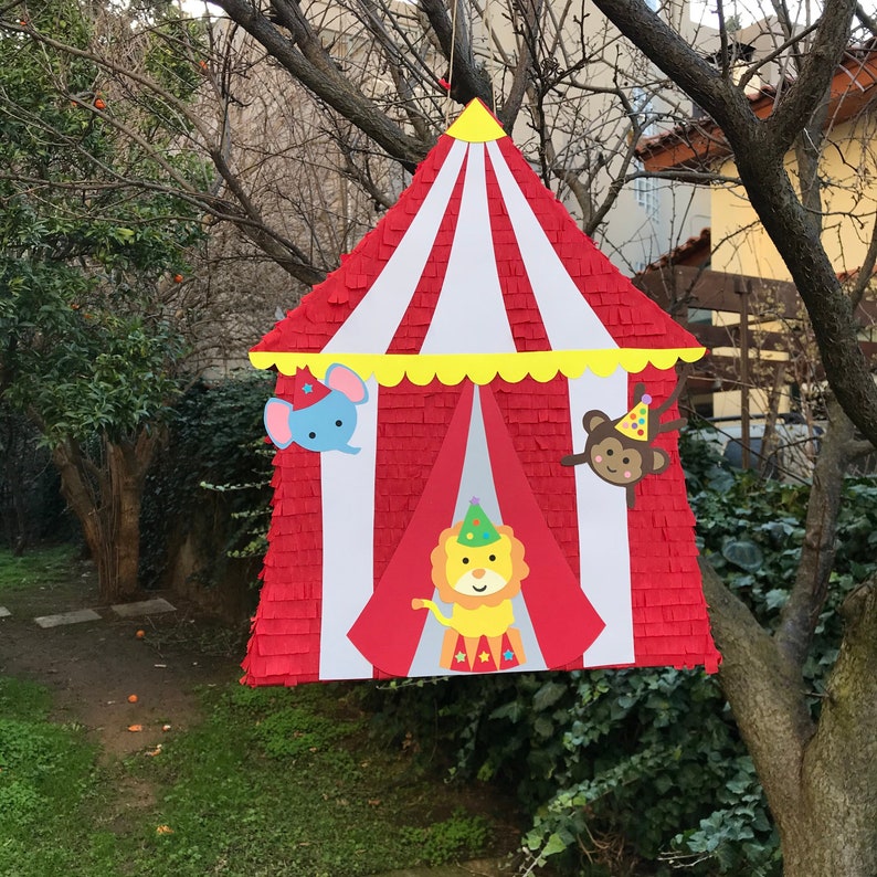 Circus Pinata With Animals - Etsy