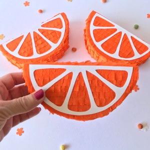 Orange Slice Mini Pinata - Etsy