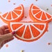 Orange Slice Mini Pinata - Etsy