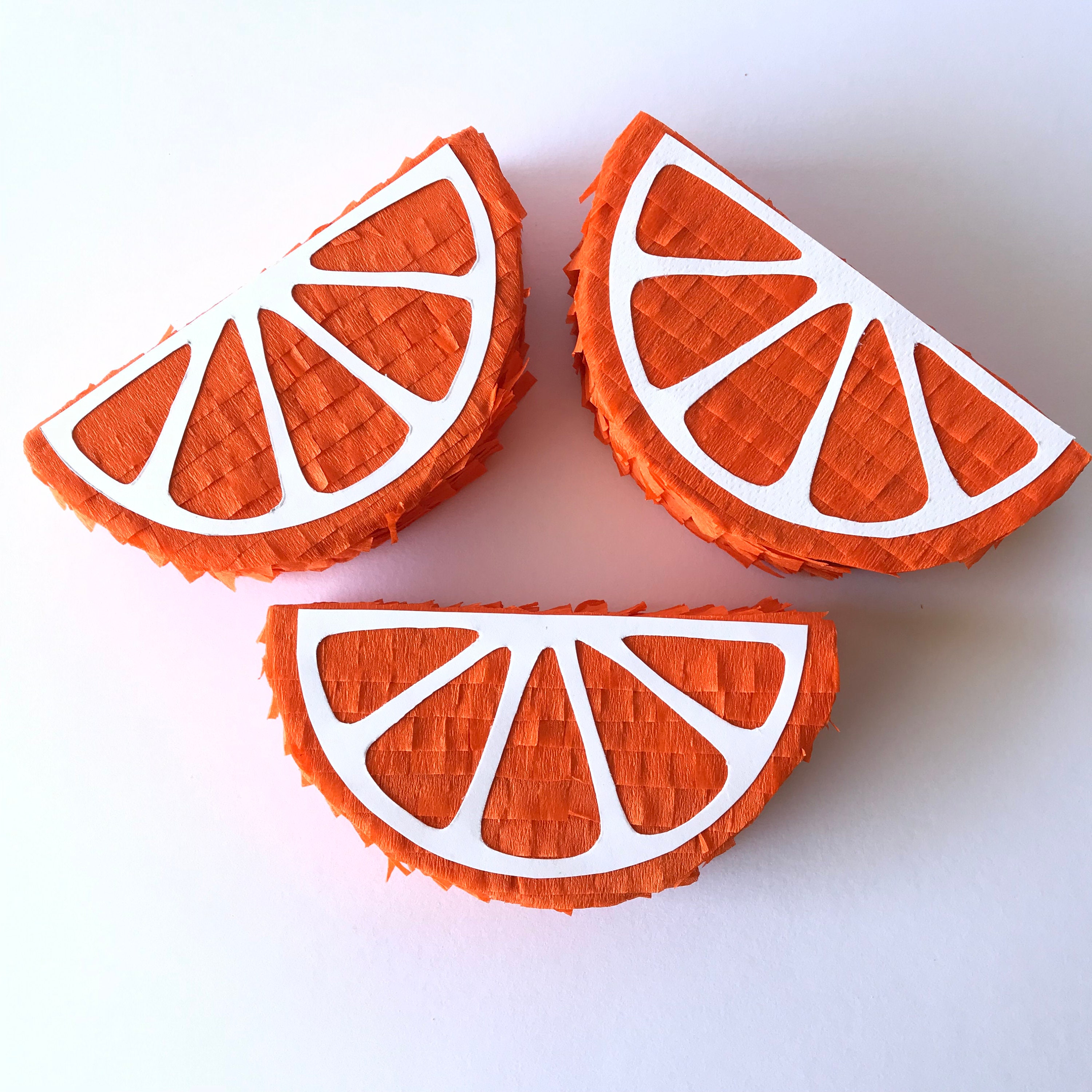 Orange Slice Mini Pinata - Etsy