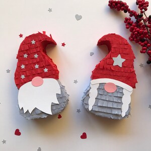 Christmas Gnome Mini Pinata - Etsy