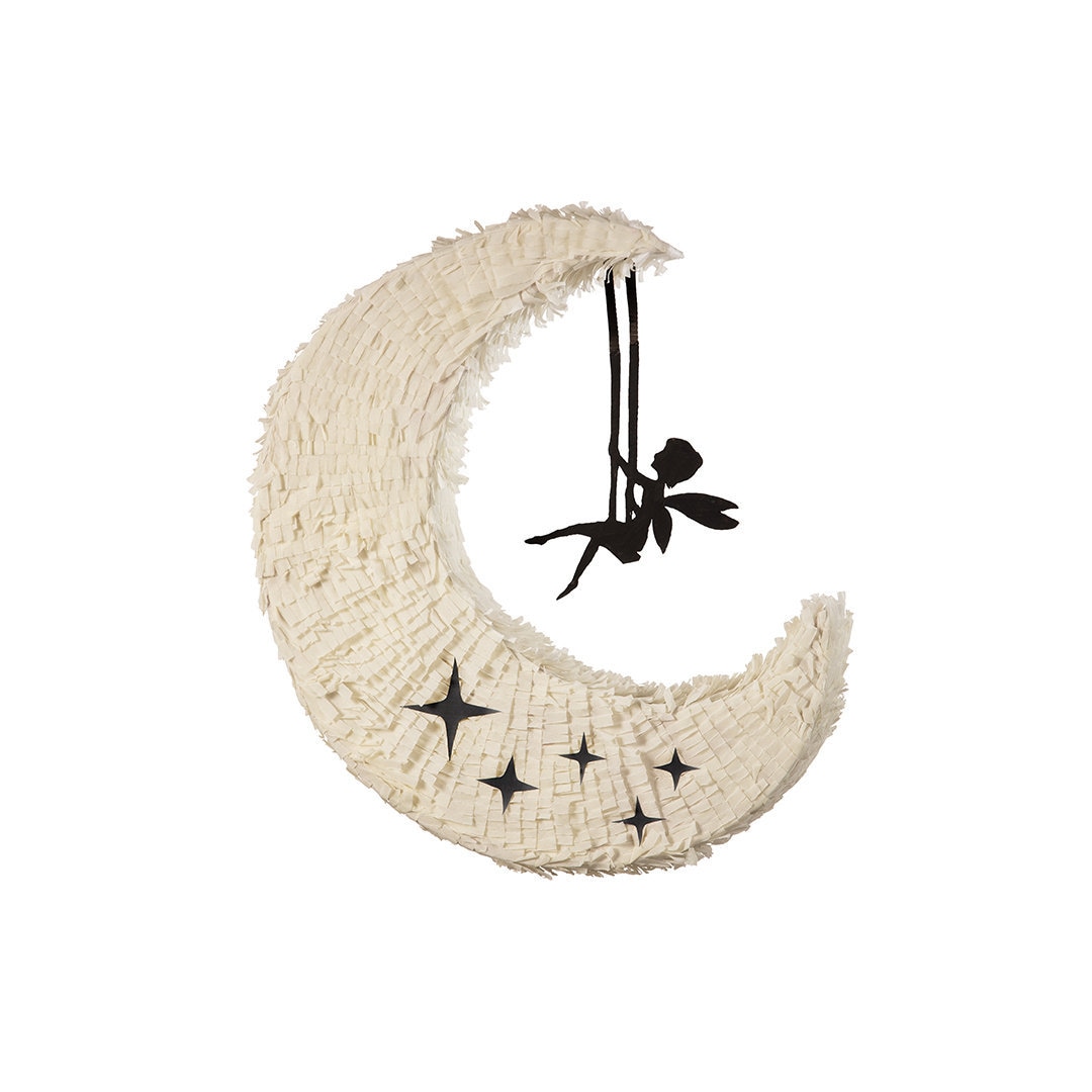 Moon Pinata With a Fairy - Etsy Denmark