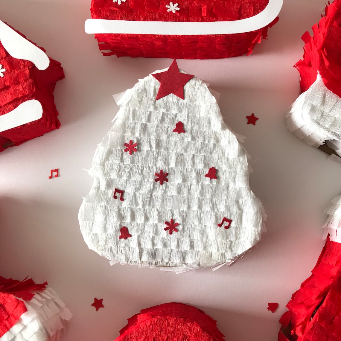 Mini Christmas Pinatas, Christmas Party Favors - Etsy