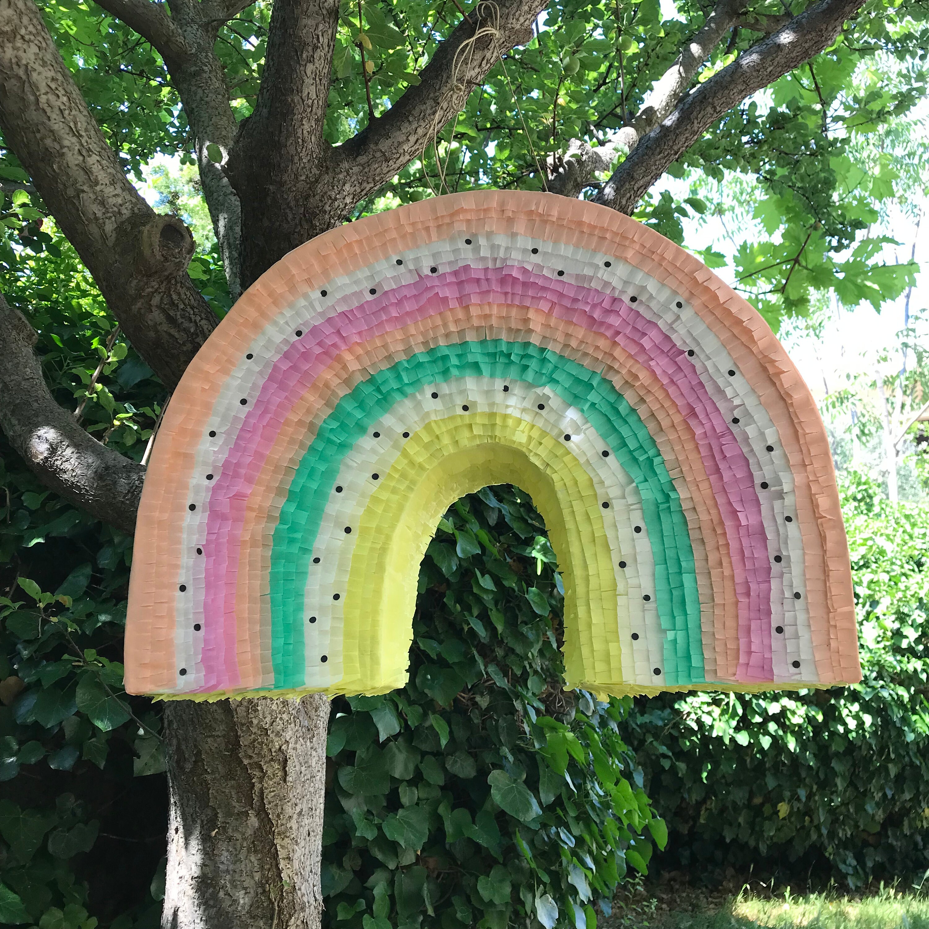 Pastel Rainbow Pinata - Etsy