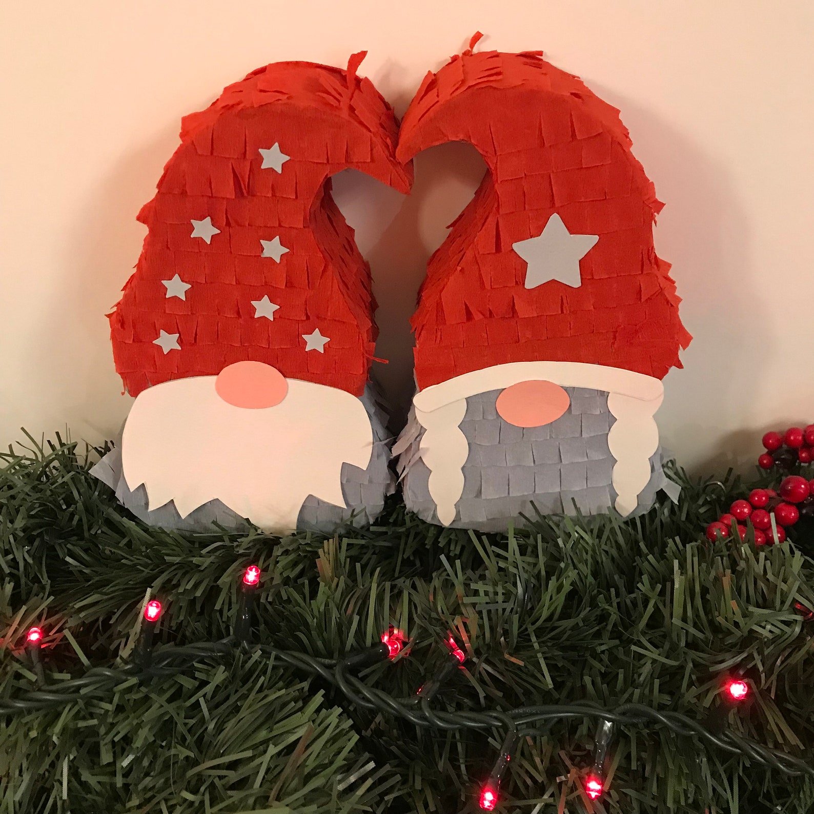 Christmas Gnome Mini Pinata - Etsy