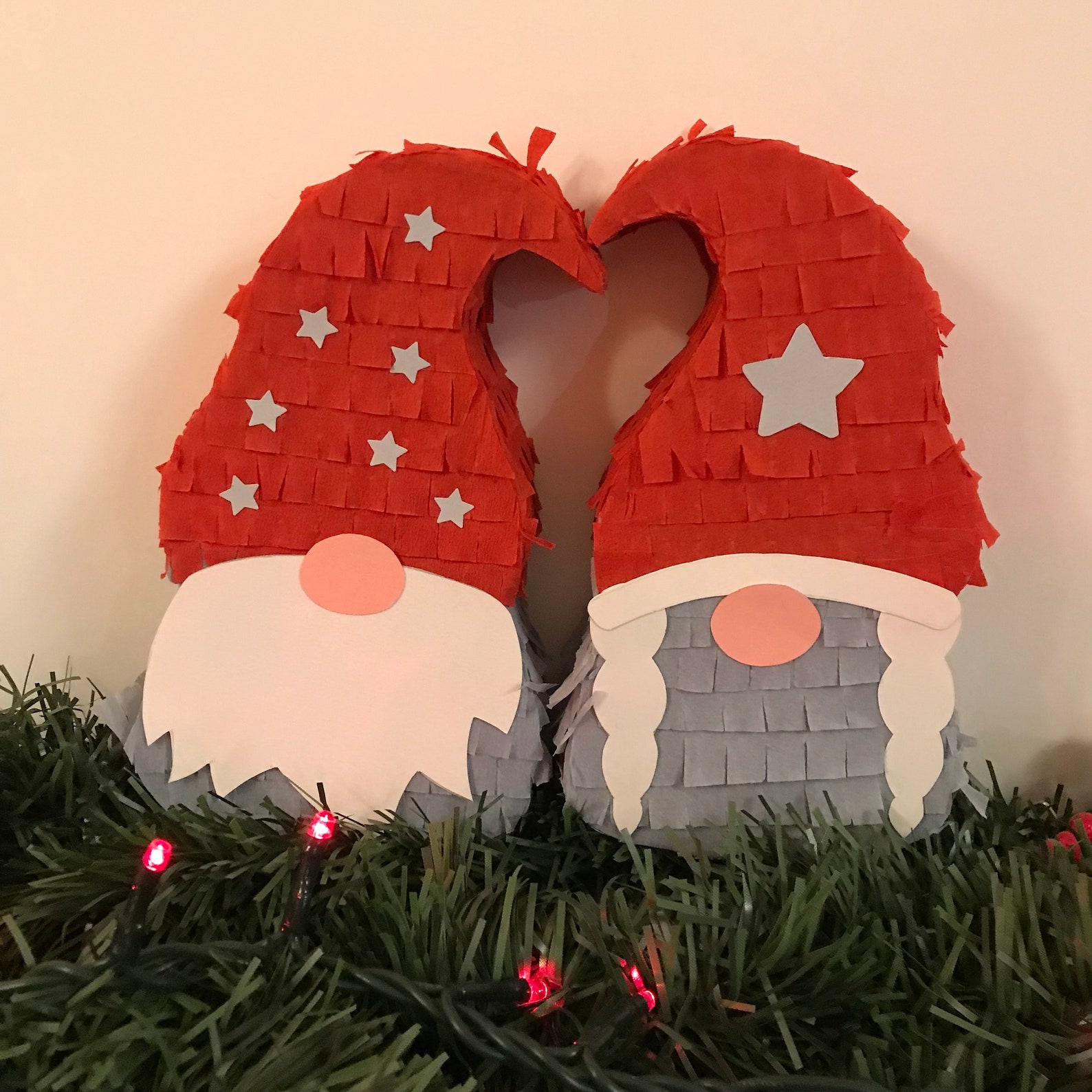 Gnomo de Navidad Mini Pinata - Etsy España