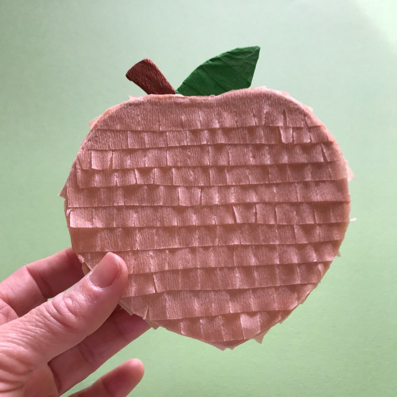 Peach Mini Pinata Fruit Mini Pinata Sweet Peach Birthday - Etsy Canada