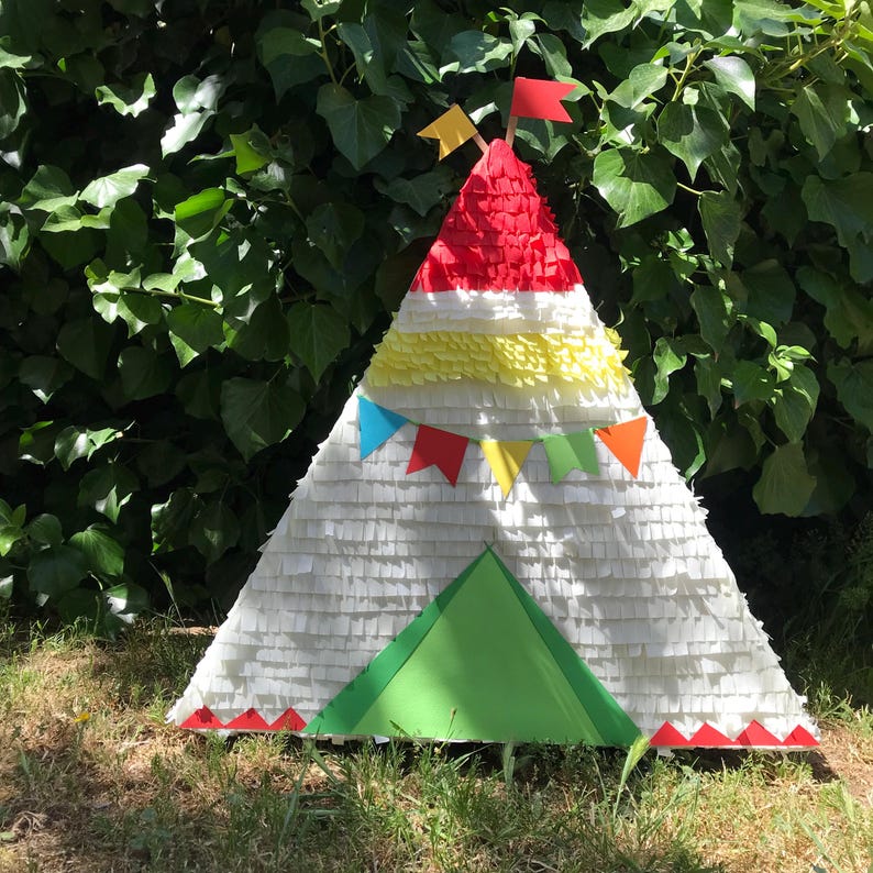 Tribal Teepee Pinata, Teepee Birthday Centerpiece - Etsy
