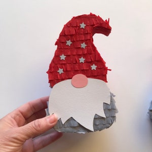 Christmas Gnome Mini Pinata - Etsy
