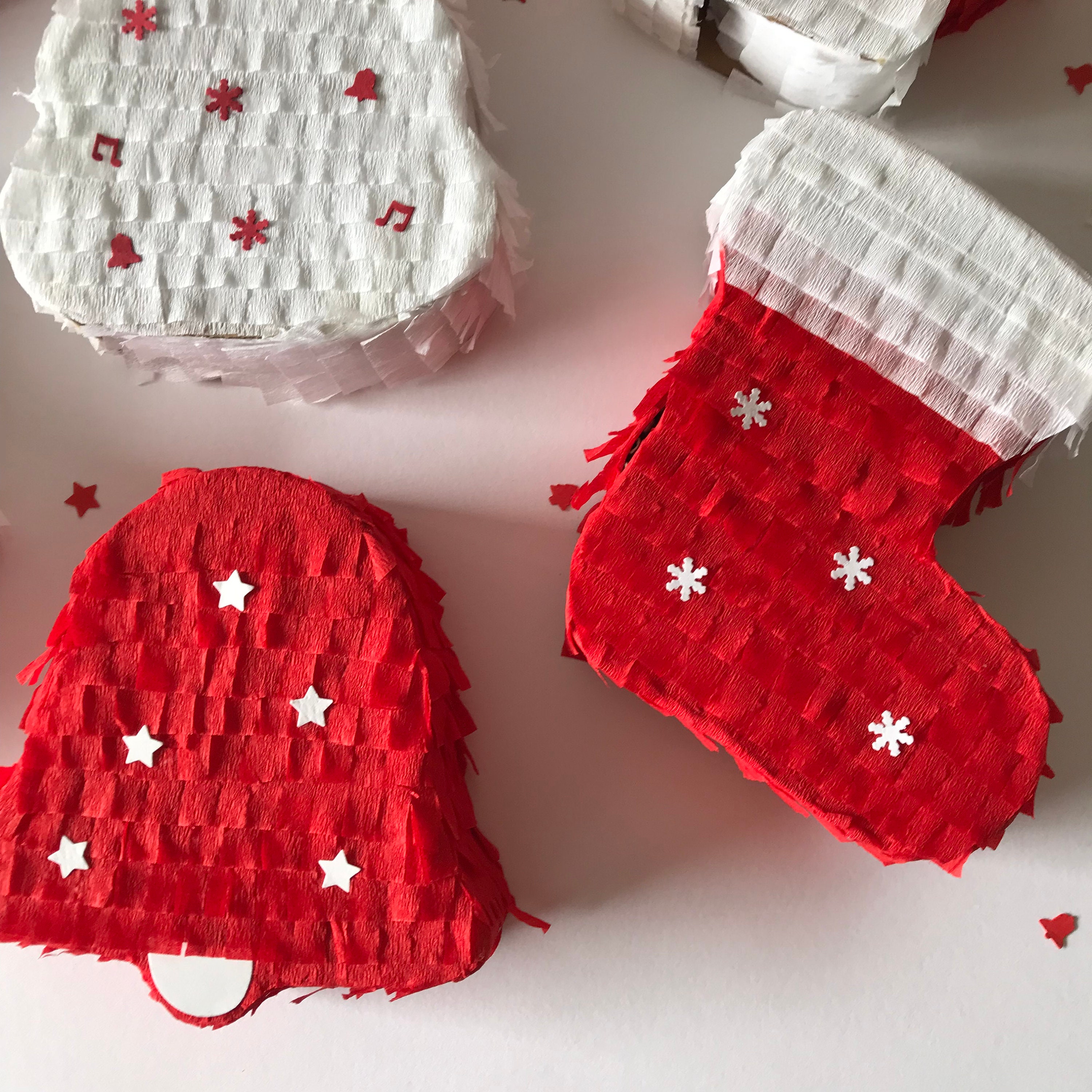 Mini Christmas Pinatas, Christmas Party Favors - Etsy