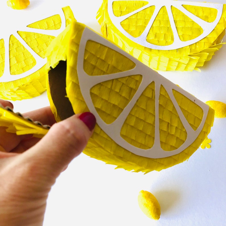 Lemon Slice Mini Pinata - Etsy