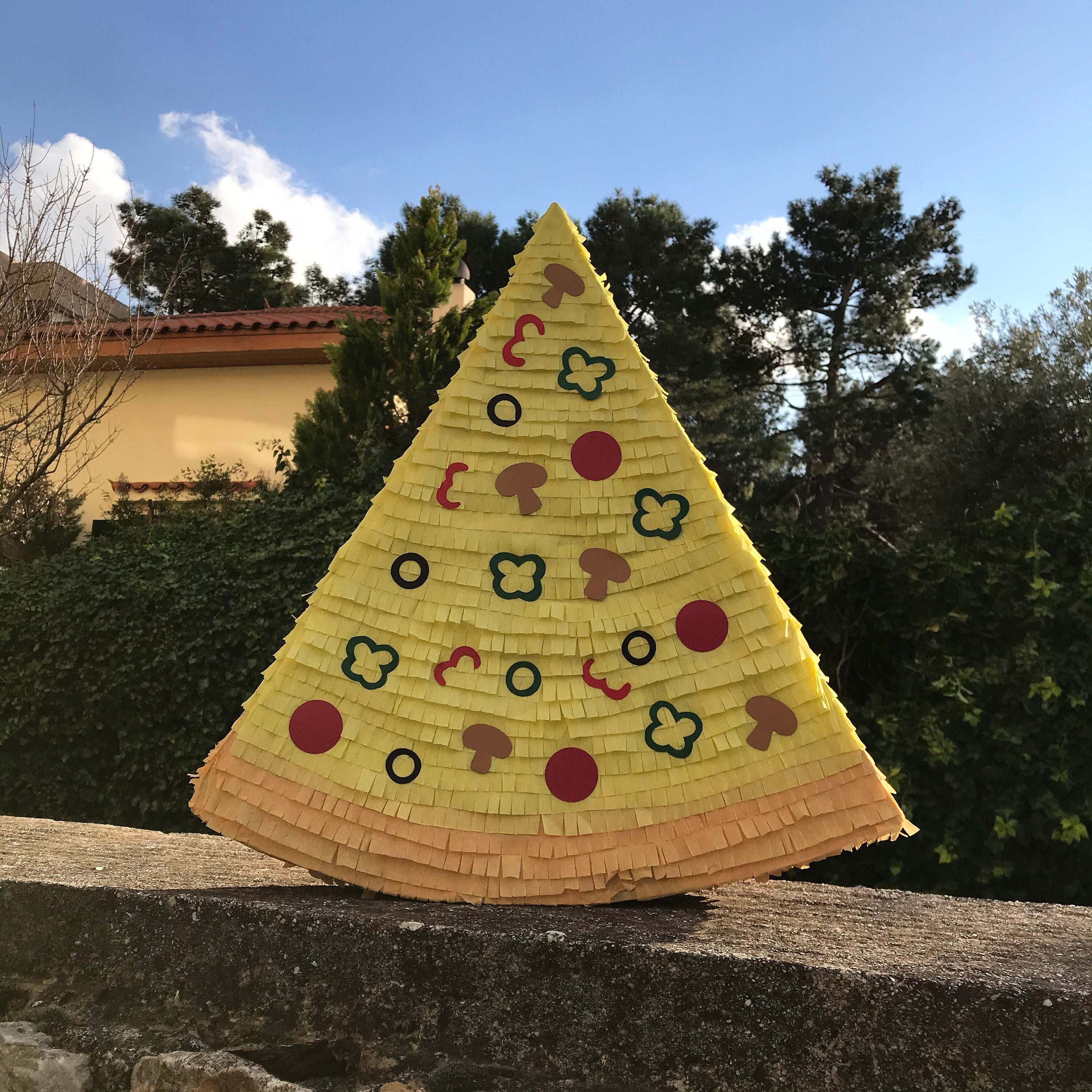 Pizza Pinata, Pizza Birthday Party Supplies - Etsy
