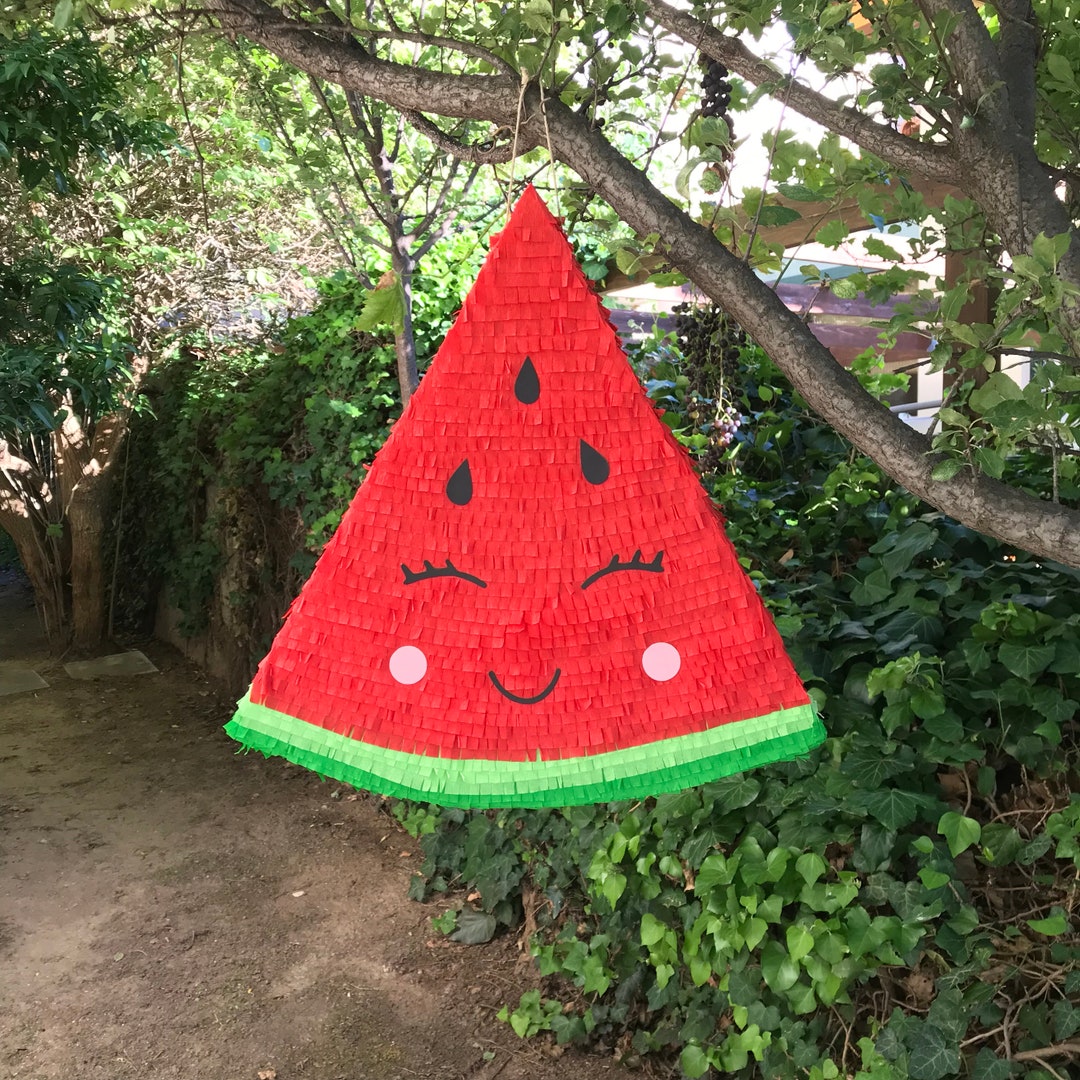 Cute Watermelon Pinata - Etsy