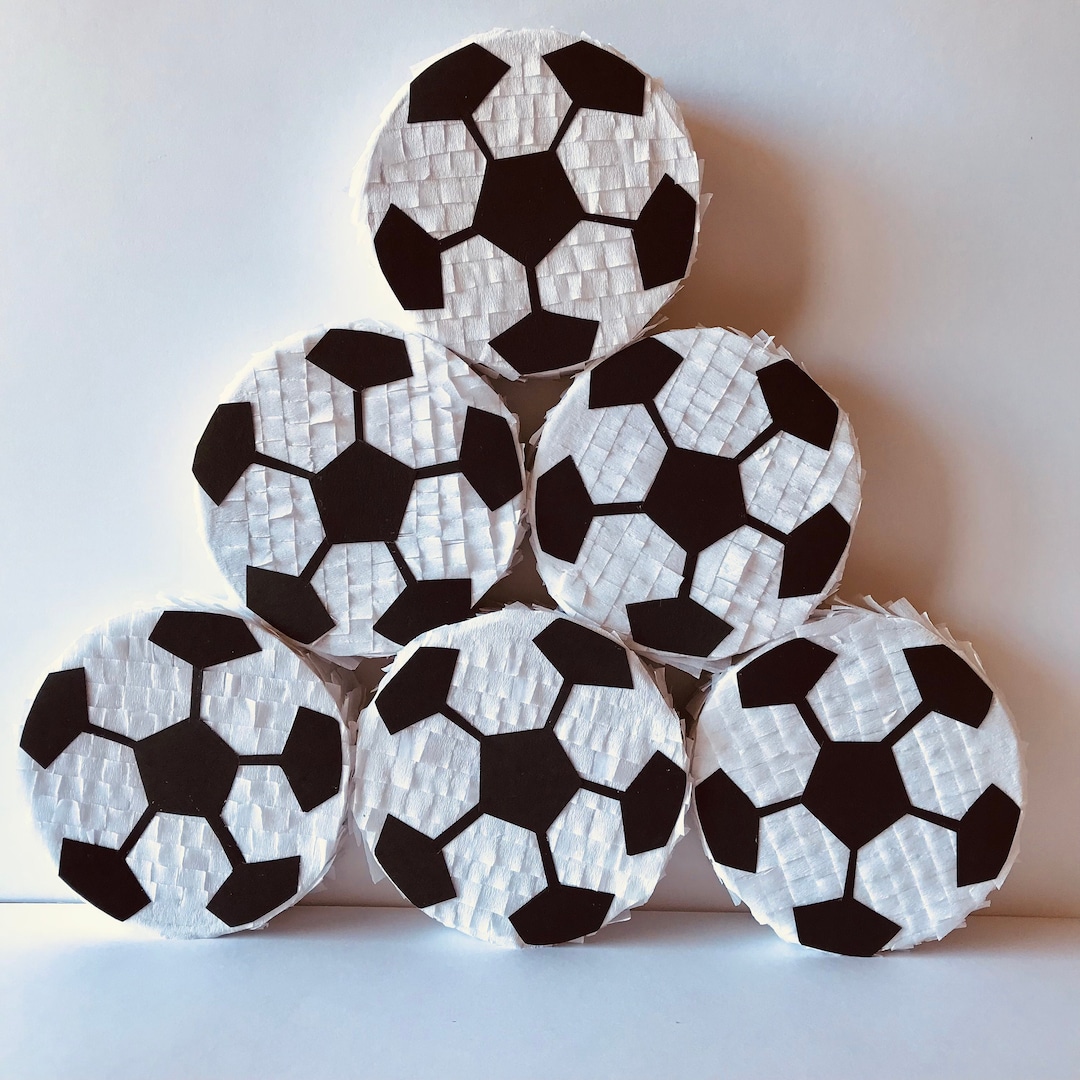 Soccer Ball Mini Pinata, Soccer Ball Party Favor - Etsy