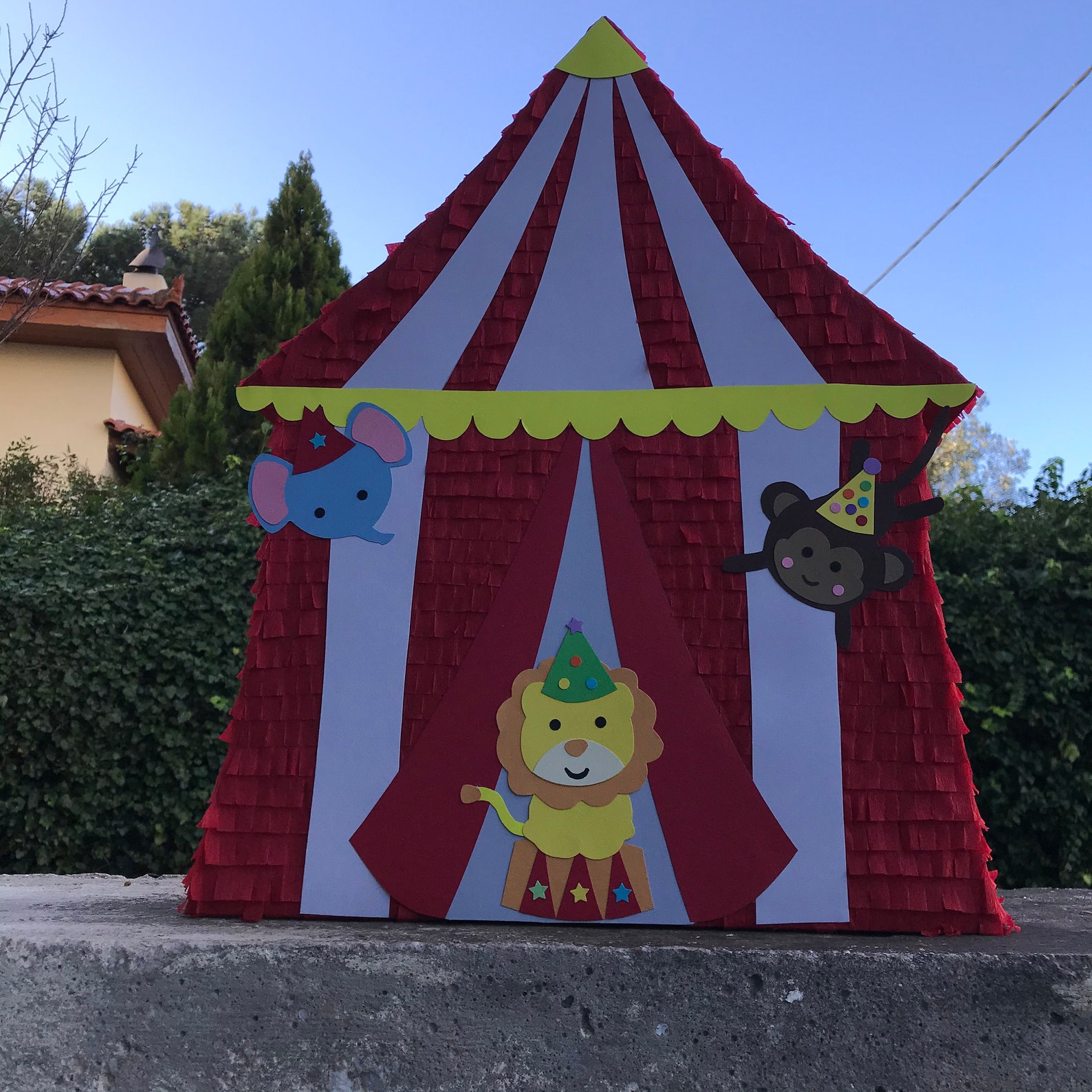 Circus Pinata With Animals - Etsy