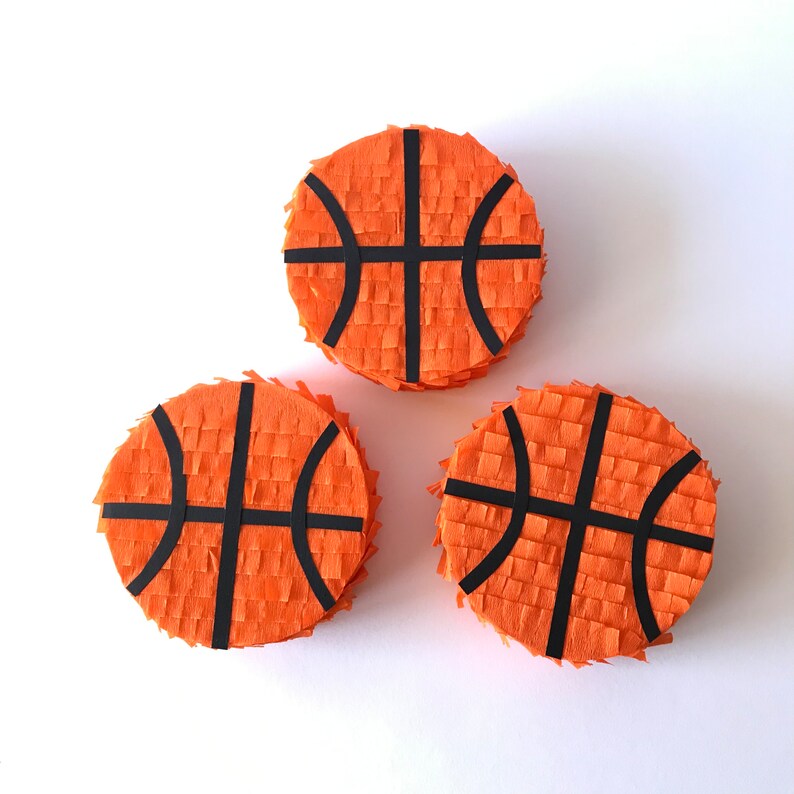Basketball Mini Pinata - Etsy