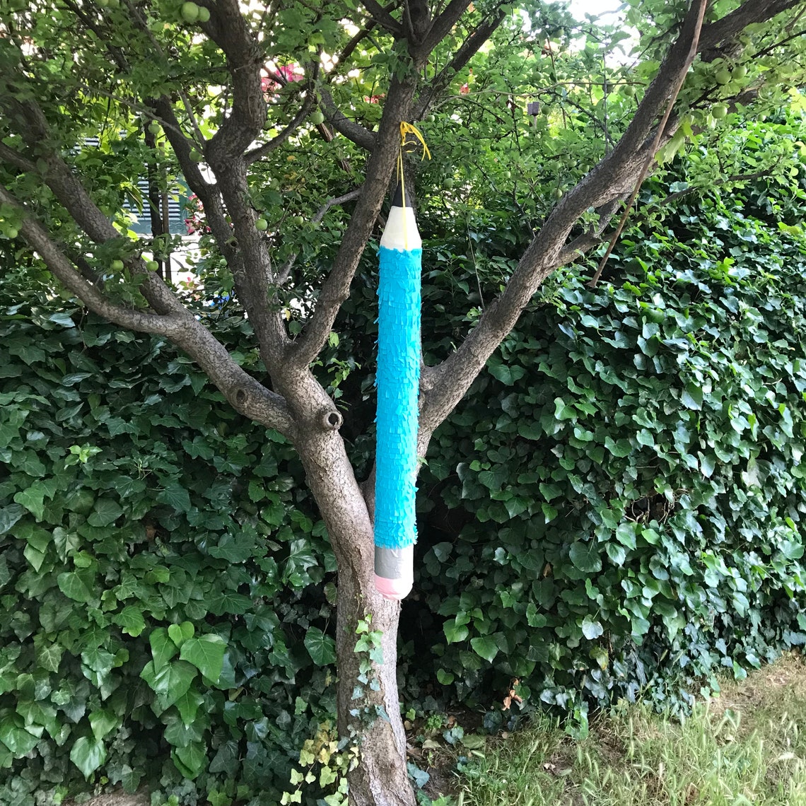 Pencil Pinata Back to School Pinata - Etsy
