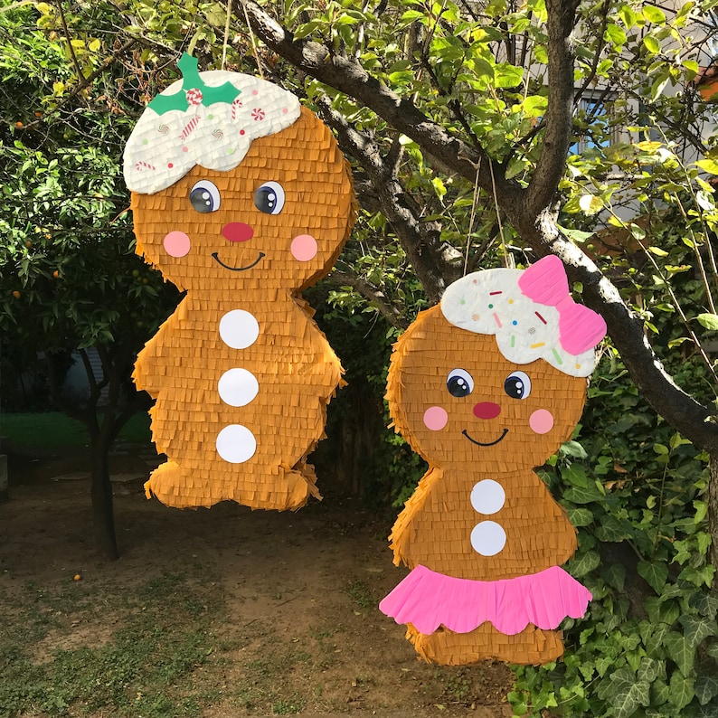 Christmas Gingerbread Cookie Pinata - Etsy