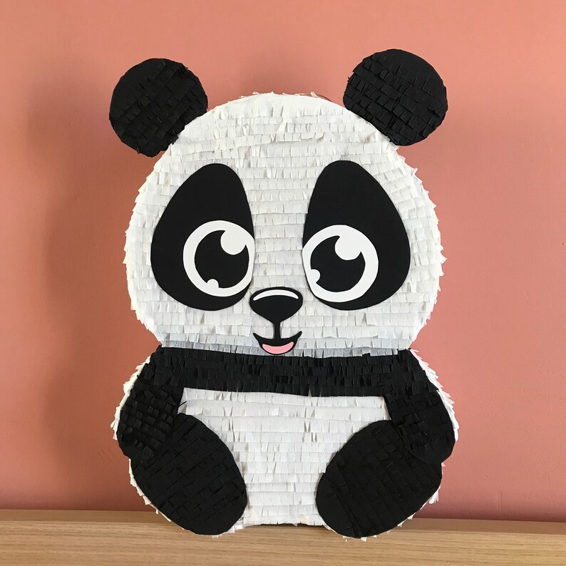 Panda Bear Pinata, Animal Pinata, Panda Decoration - Etsy