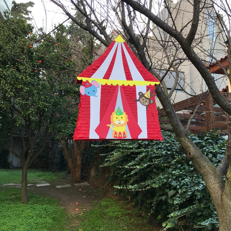 Circus Pinata With Animals - Etsy