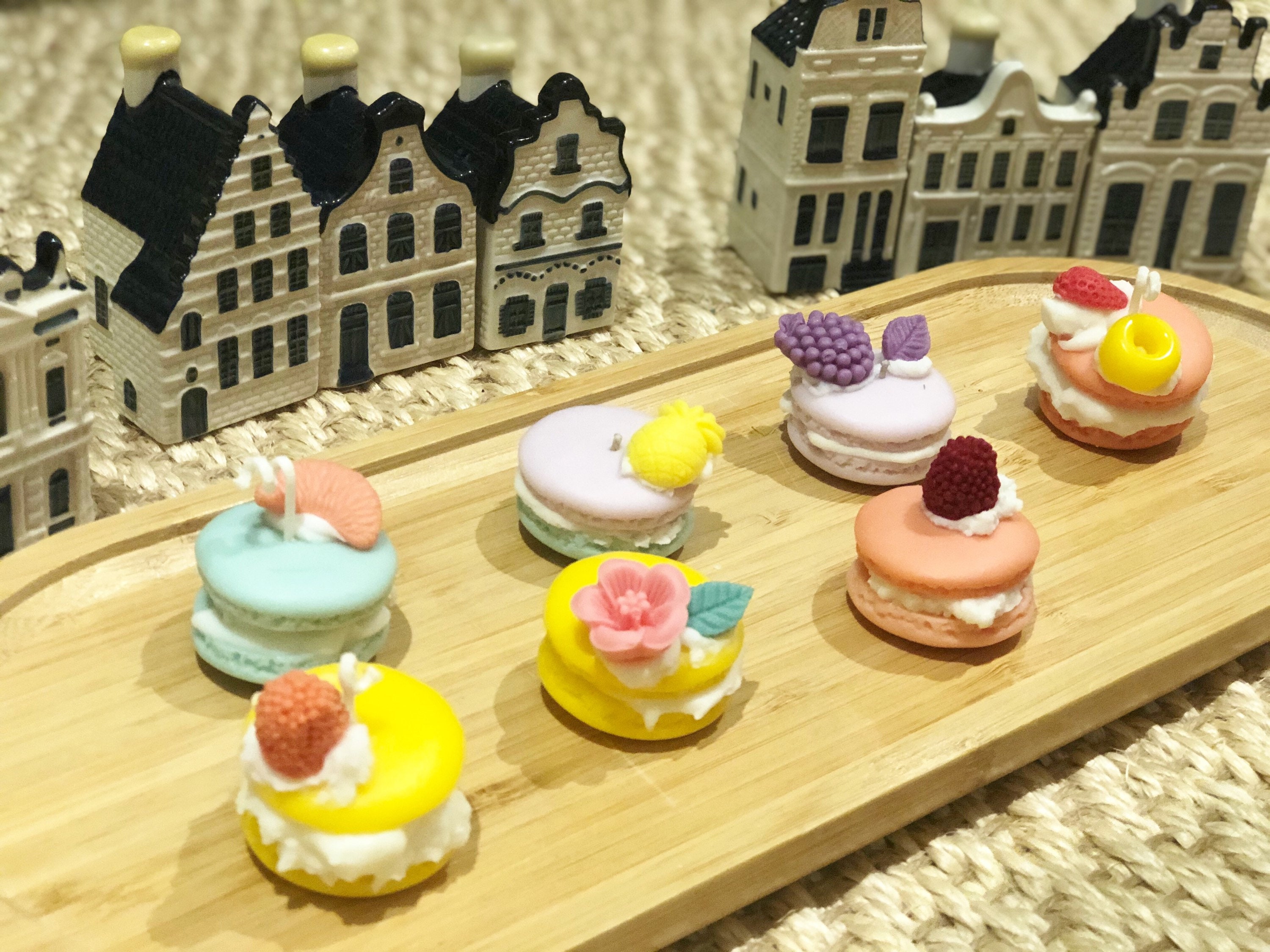 Macaron Candles - Etsy