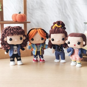 AMIGURUMI PATTERN Pack Stranger Things Crochet Pattern | Eddie + Max ...