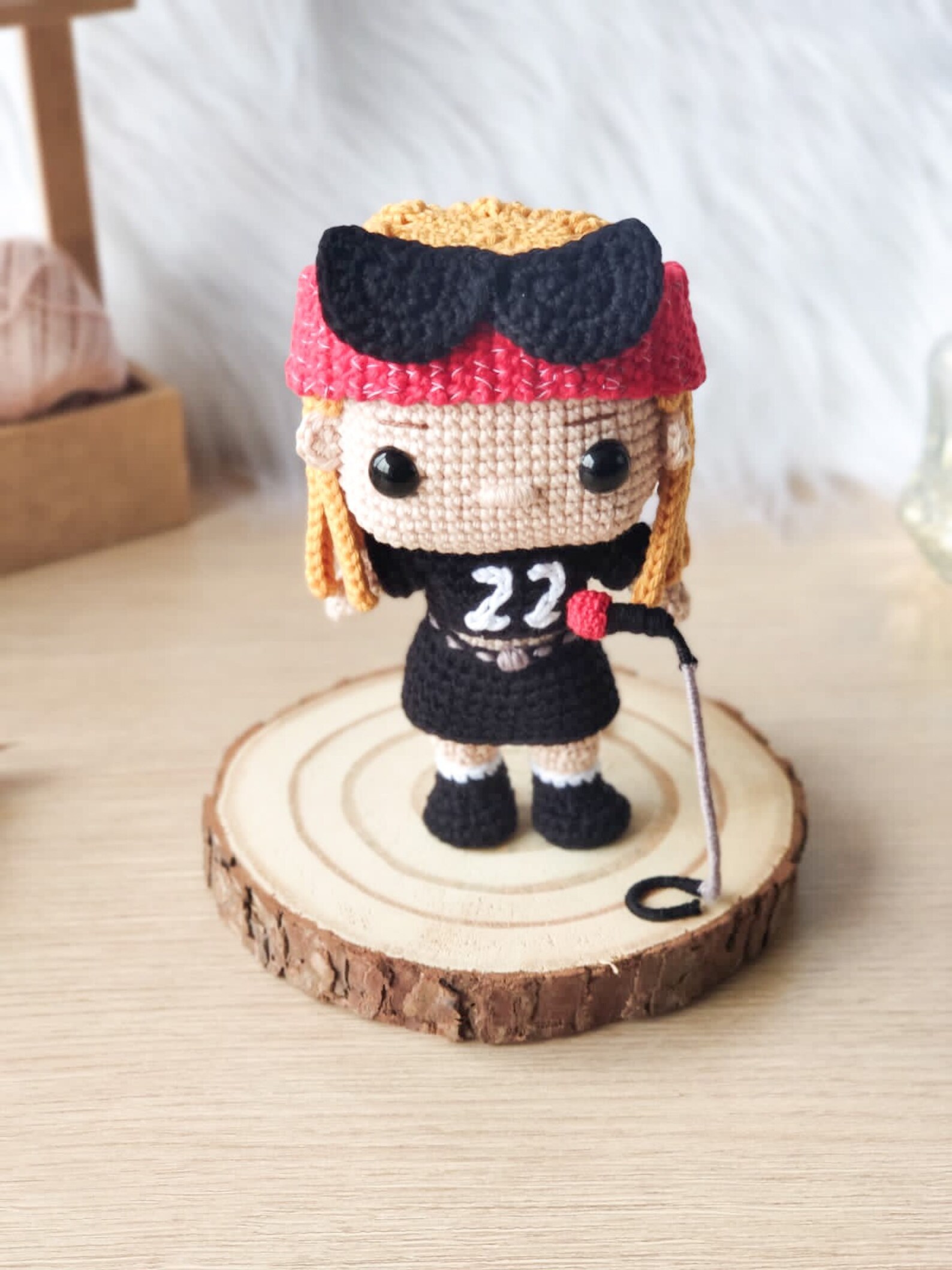 AMIGURUMI PATTERN Axl Rose Crochet Pattern Guns N' - Etsy