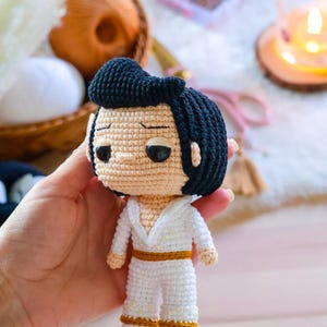 AMIGURUMI PATTERN Elvis Presley Crochet Inspired | Gift for Music ...