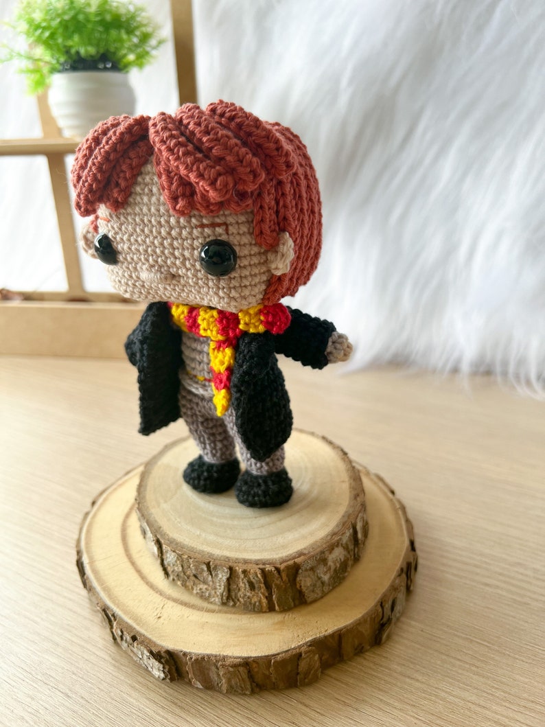 AMIGURUMI PATTERN Ginger Wizard Crochet Pattern PDF - Etsy