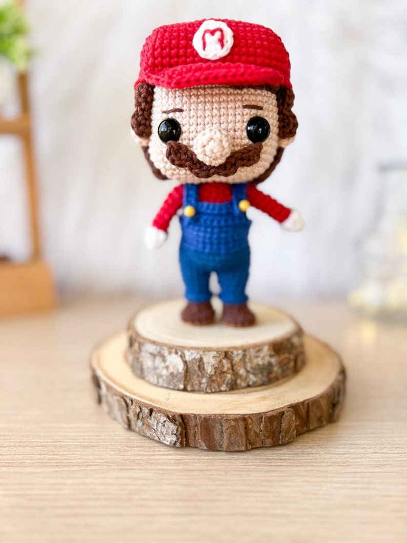 AMIGURUMI PATTERN Super Mario Crochet Pattern Game Crochet - Etsy