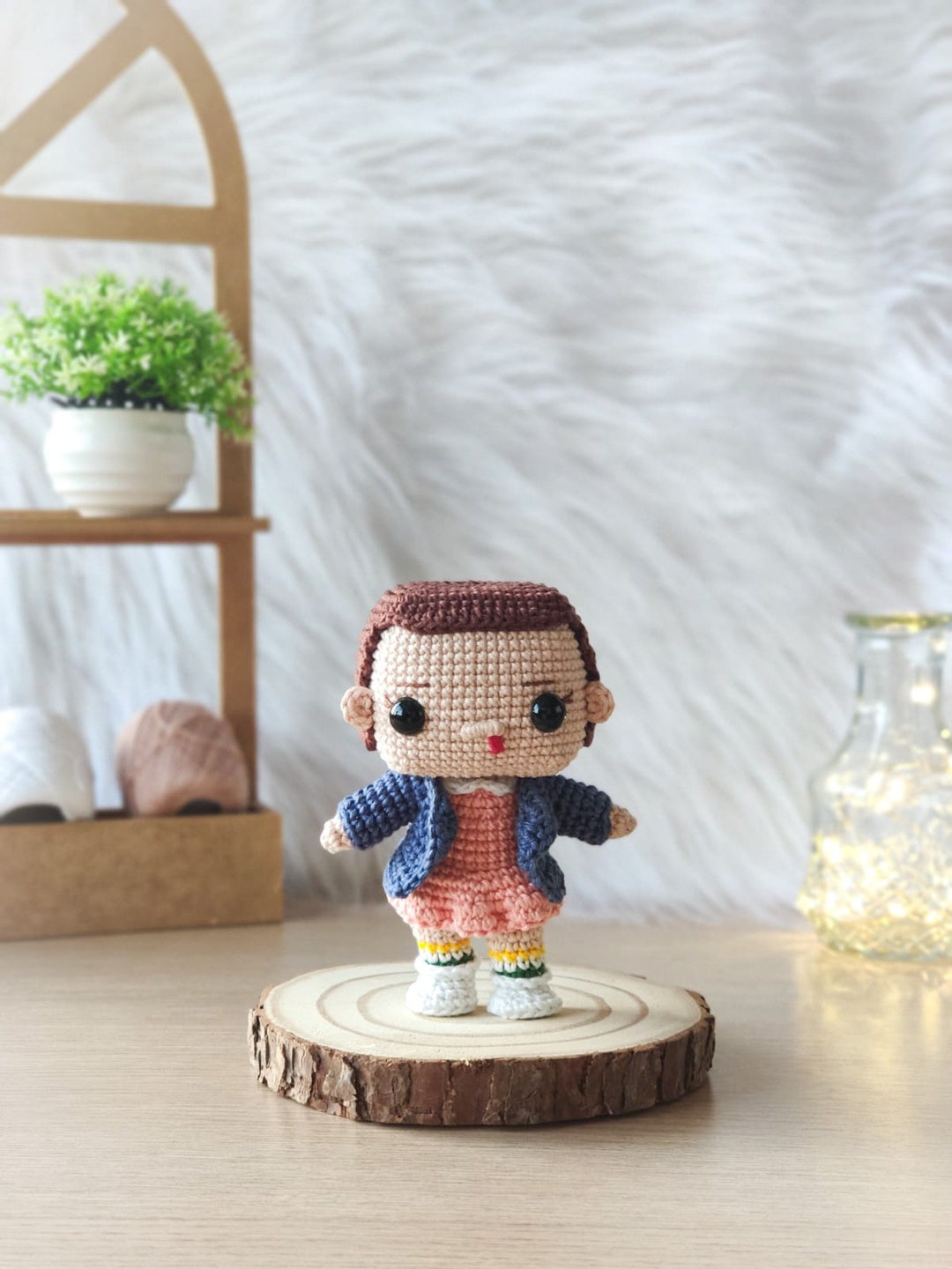 AMIGURUMI PATTERN Eleven (season 1) Crochet Pattern | Stranger Things ...
