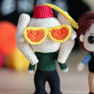 AMIGURUMI PATTERN Chandler & Monica From Friends | Crochet Pattern ...