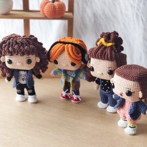 AMIGURUMI PATTERN Pack Stranger Things Crochet Pattern | Eddie + Max ...