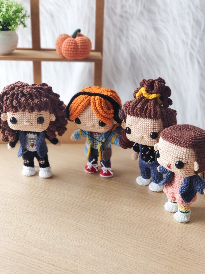 AMIGURUMI PATTERN Pack Stranger Things Crochet Pattern - Etsy