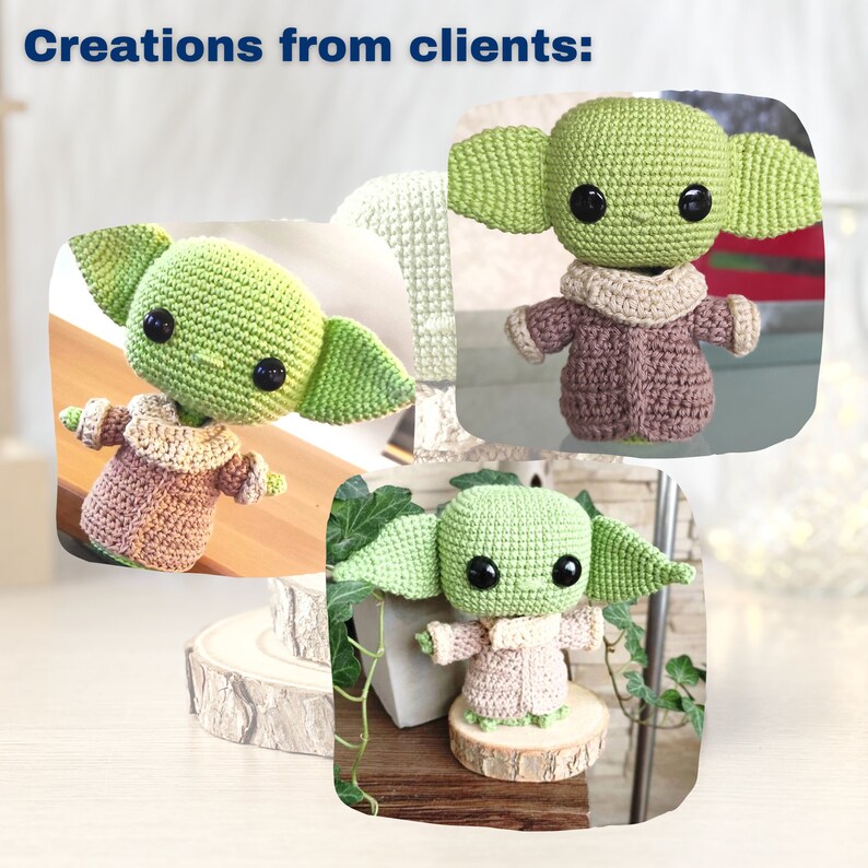 AMIGURUMI PATTERN Baby Alien Crochet Pattern PDF Pattern - Etsy