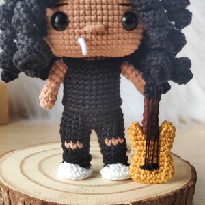 AMIGURUMI PATTERN Slash Crochet Pattern | Guns N' Roses | PDF Pattern ...