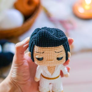 AMIGURUMI PATTERN Elvis Presley Crochet Inspired | Gift for Music ...